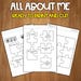 All About Me | Printable Puzzle Craft Activity | First Day of School ...