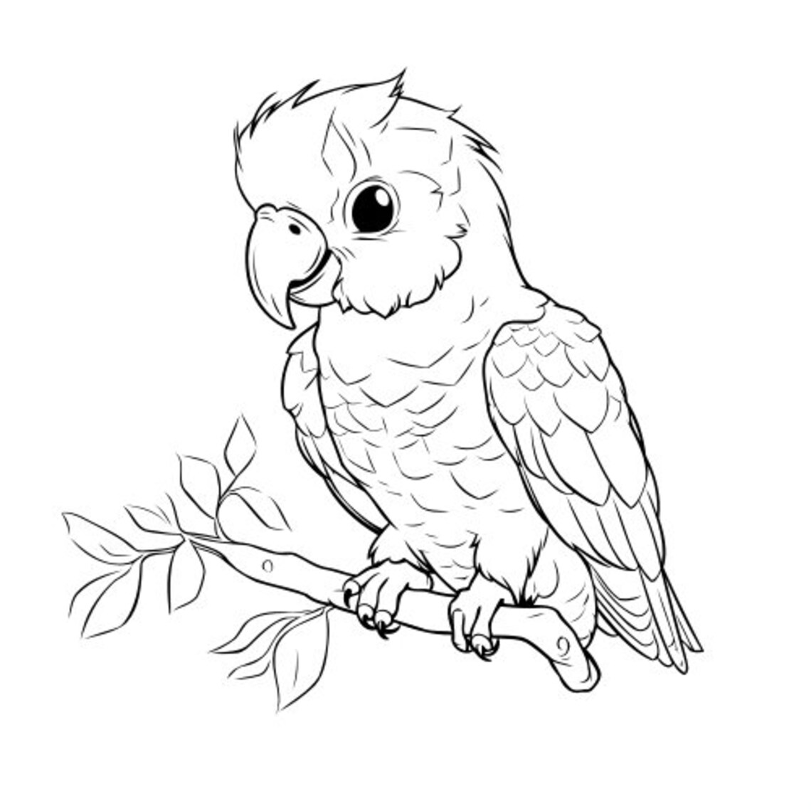 5 Cute Animals to Color - Etsy