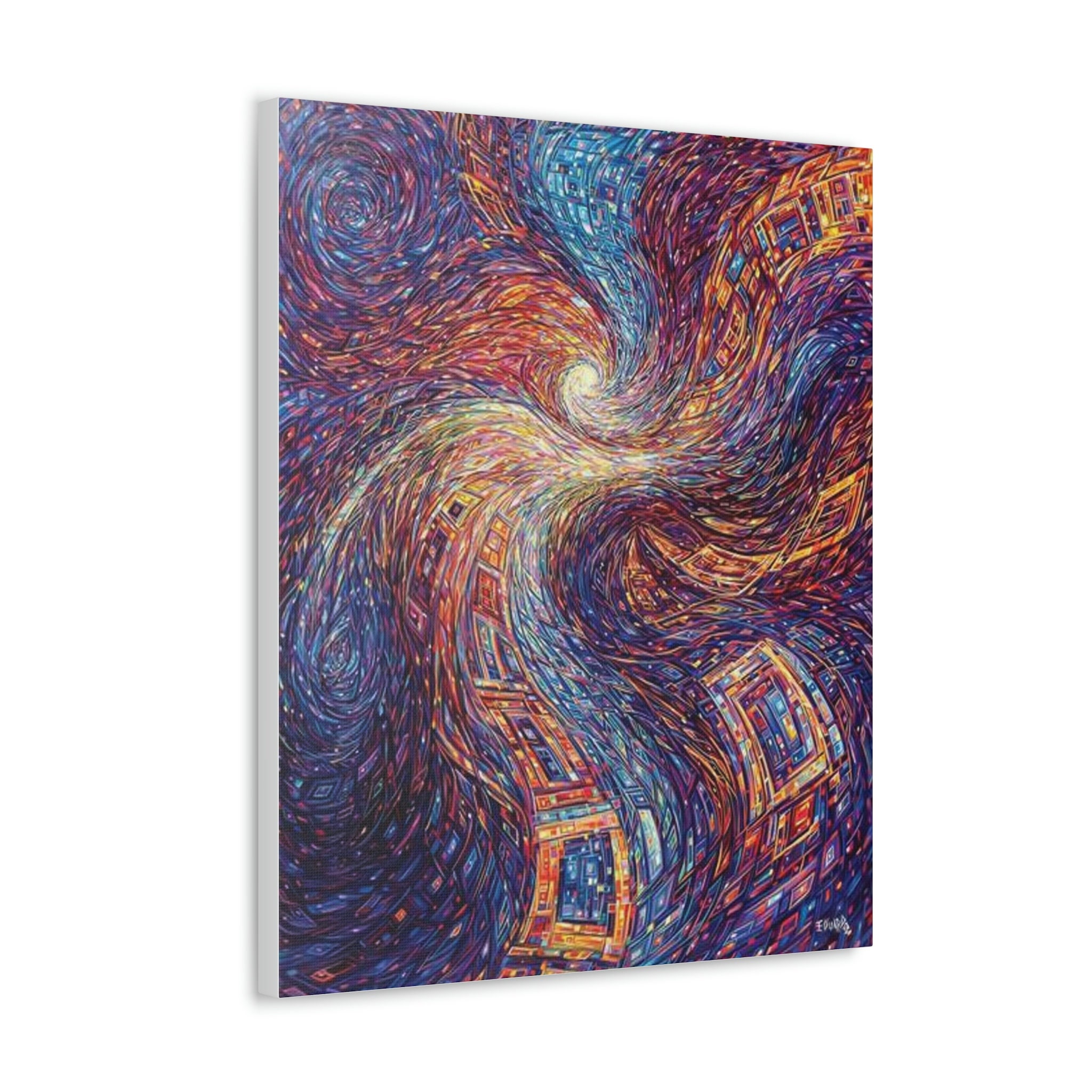 Trippy Abstract Psychedelic Art by Eduardo Rodriguez Living Room Decor ...