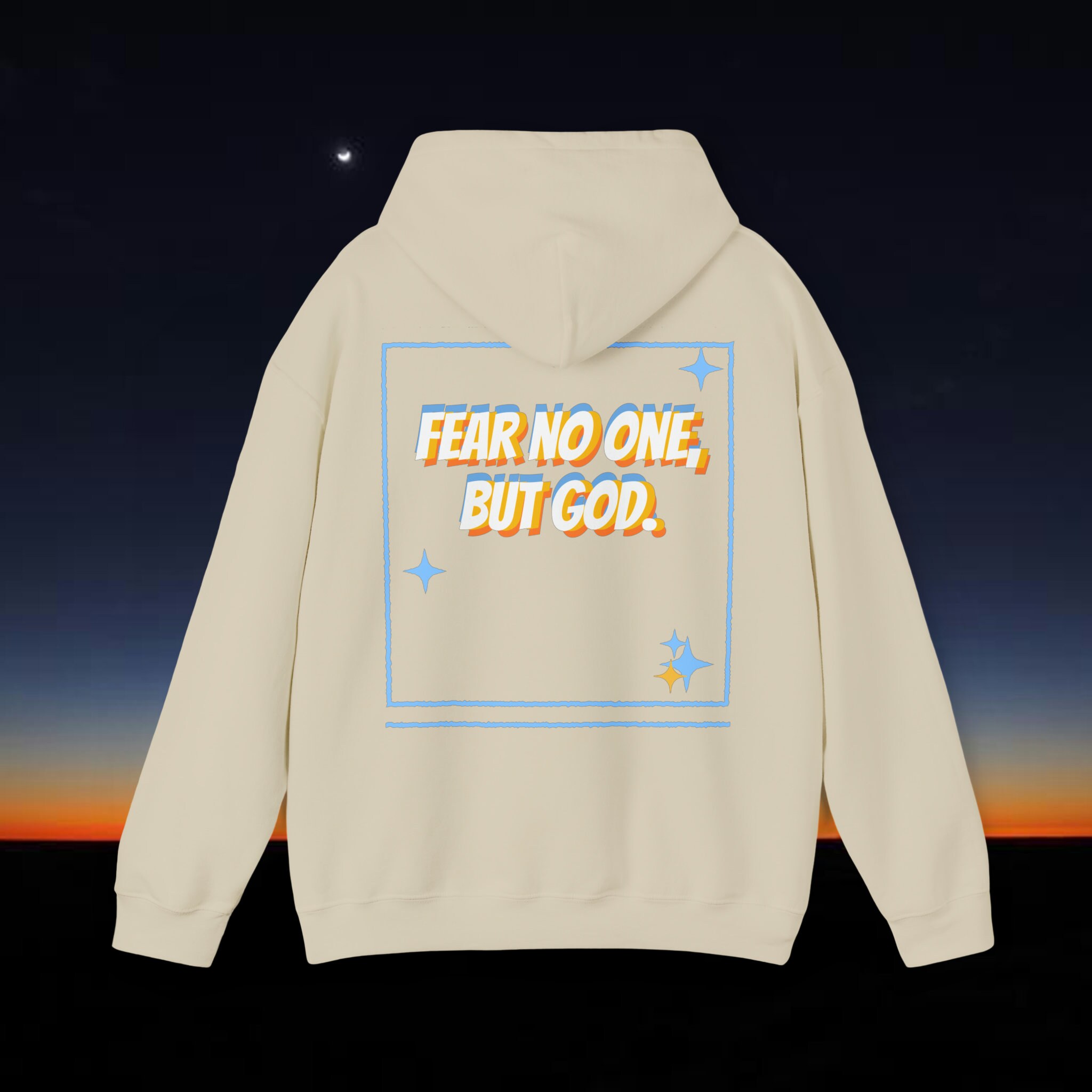 Fear No One but God HOODIE Religious Streetwear Christian Hoodies - Etsy