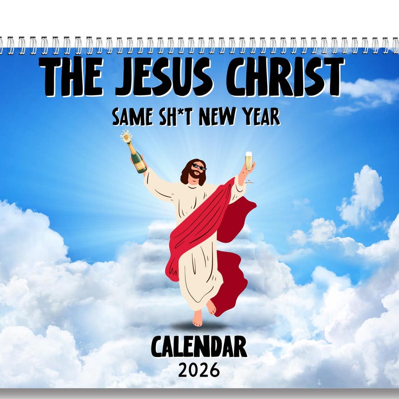 2026 Funny Wall Calendars - Etsy