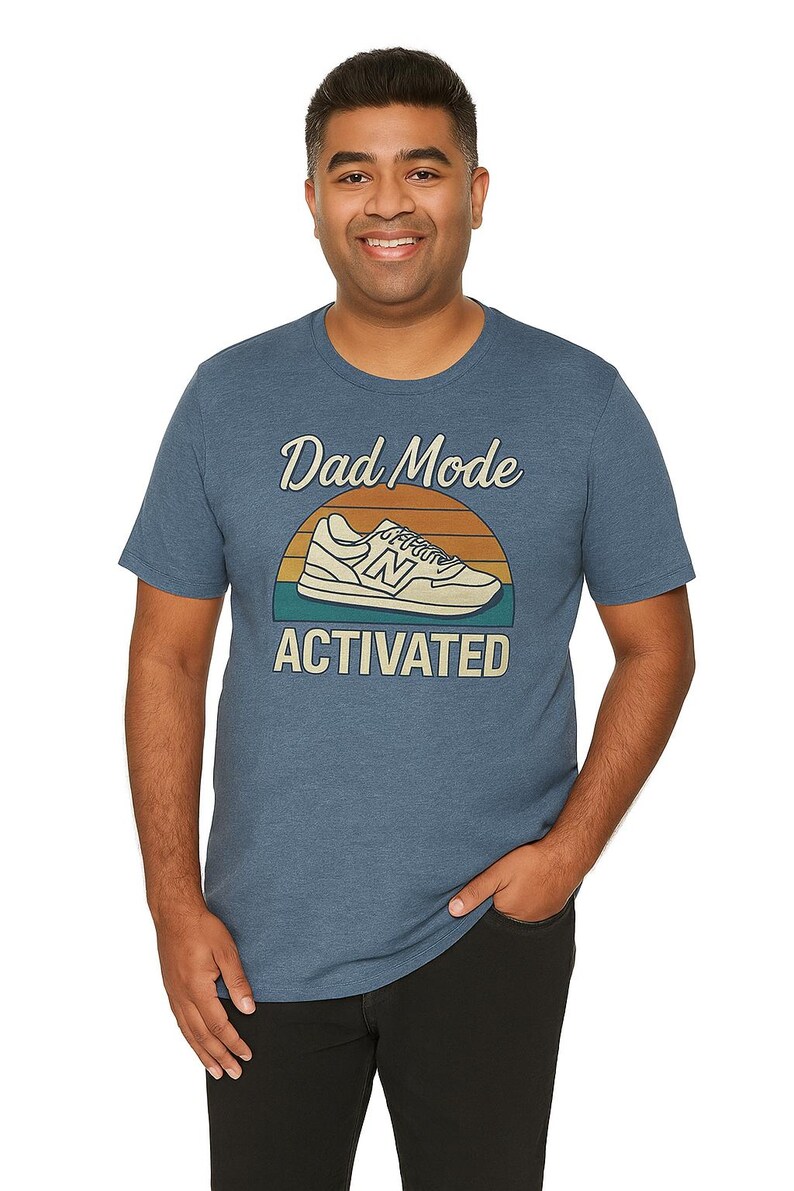 Dad Mode Activated Shirt | Funny Fathers Day Gift | Retro Sneaker Dad ...