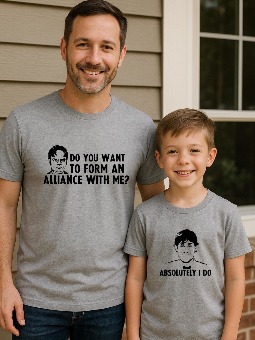 Do You Want to Form an Alliance | Dad and Kid Matching Shirts | Father ...