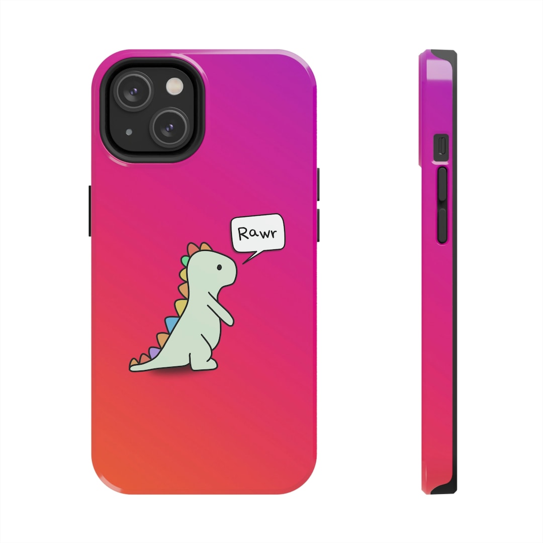 Dino Tough Phone Case - Etsy