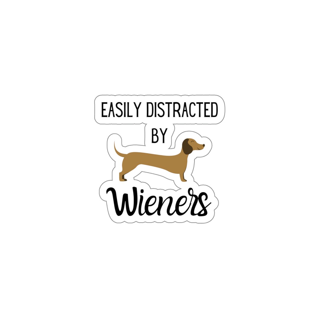 Wiener Dog Kiss-cut Sticker - Etsy