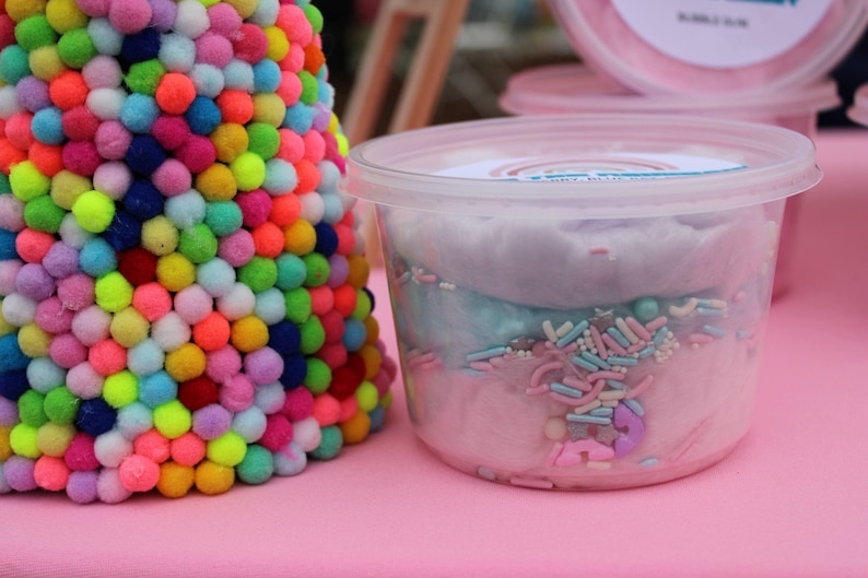 Handspun Cotton Candy-cotton Candy Tubs-made to Order-candy Floss ...