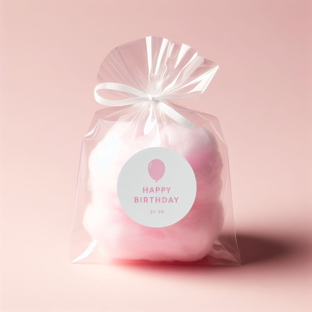 6 Custom Party Favor Treats-birthday Party Treats-party Favors-cotton ...