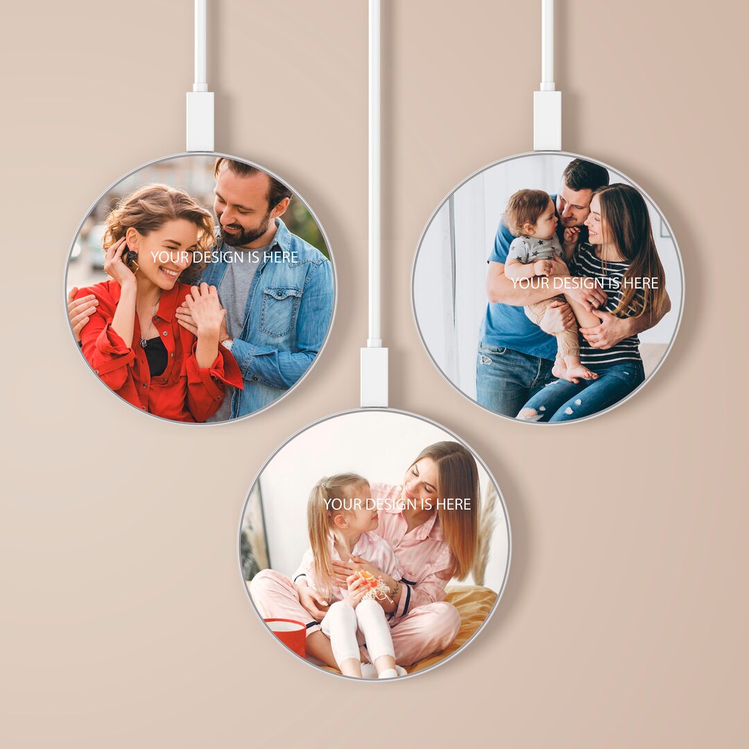 Personalized Wireless Charger Custom Charging Station for iPhone 13, 12 ...