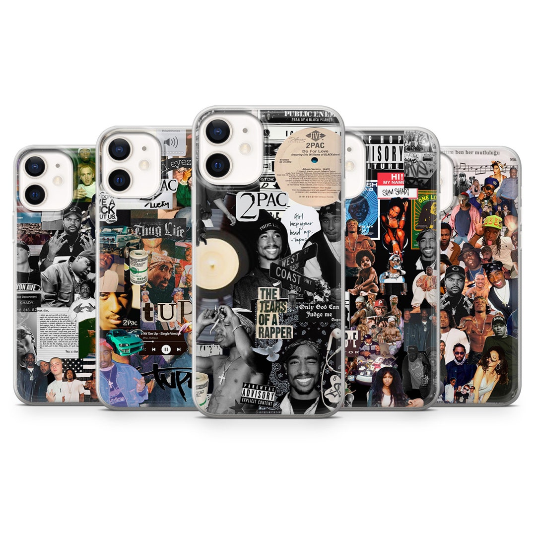 2PAC, Ice Cube, Phone Case Dr Dre Cover for iPhone 15, 14, 13 12 11 Pro ...