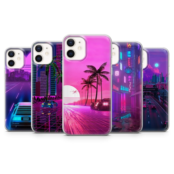iPhone 15 Pro Synthwave - Etsy
