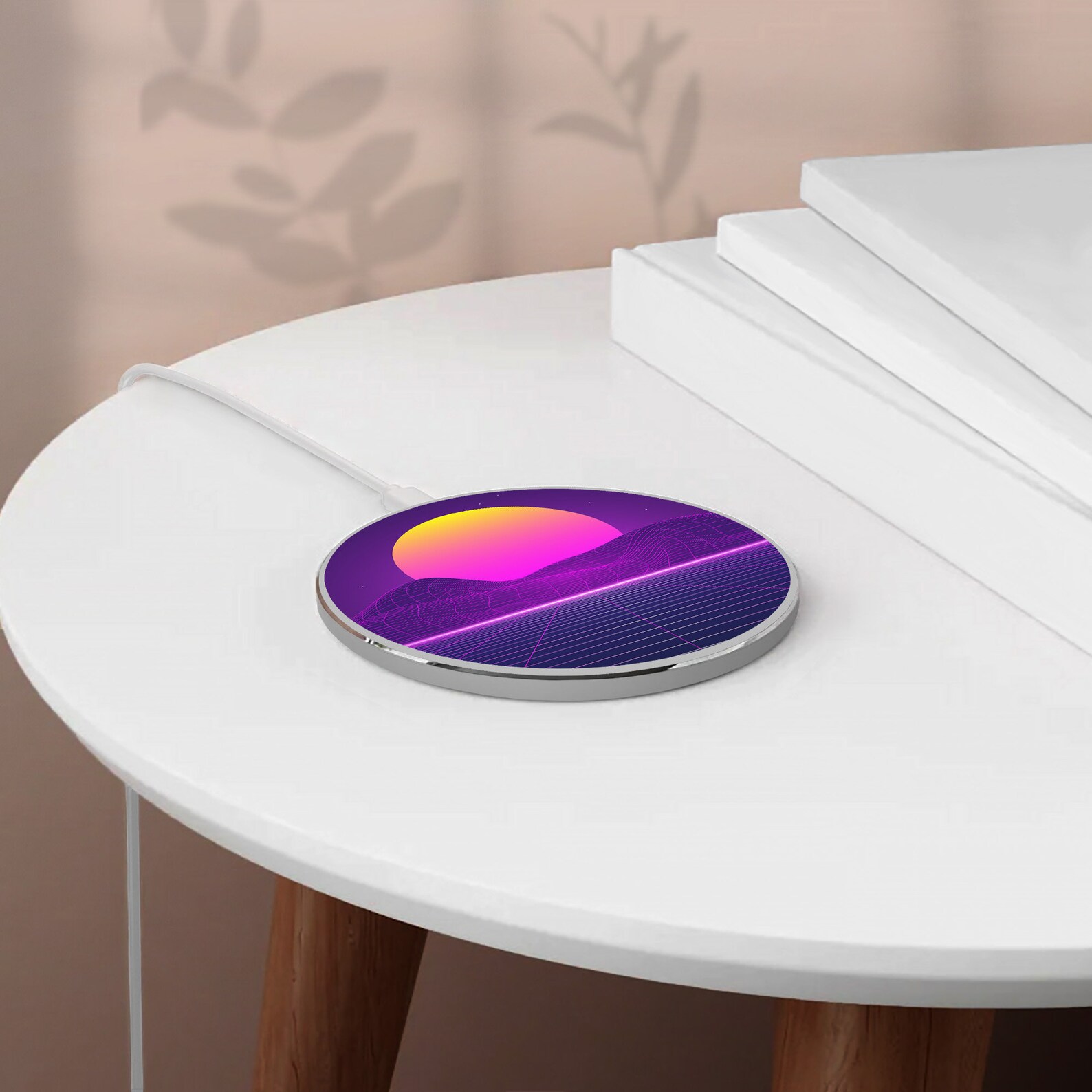Cyberpunk Wireless Charger Retrowave Charging Station for iPhone 13, 12 ...