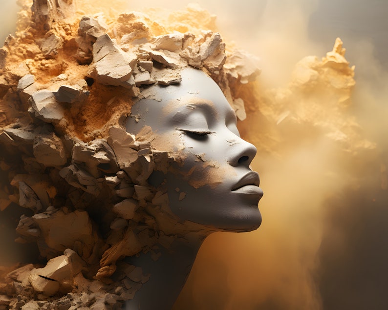 Sensual Metamorphosis: A Golden Rebirth - Etsy