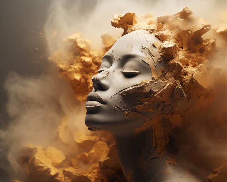Sensual Metamorphosis: A Golden Rebirth - Etsy