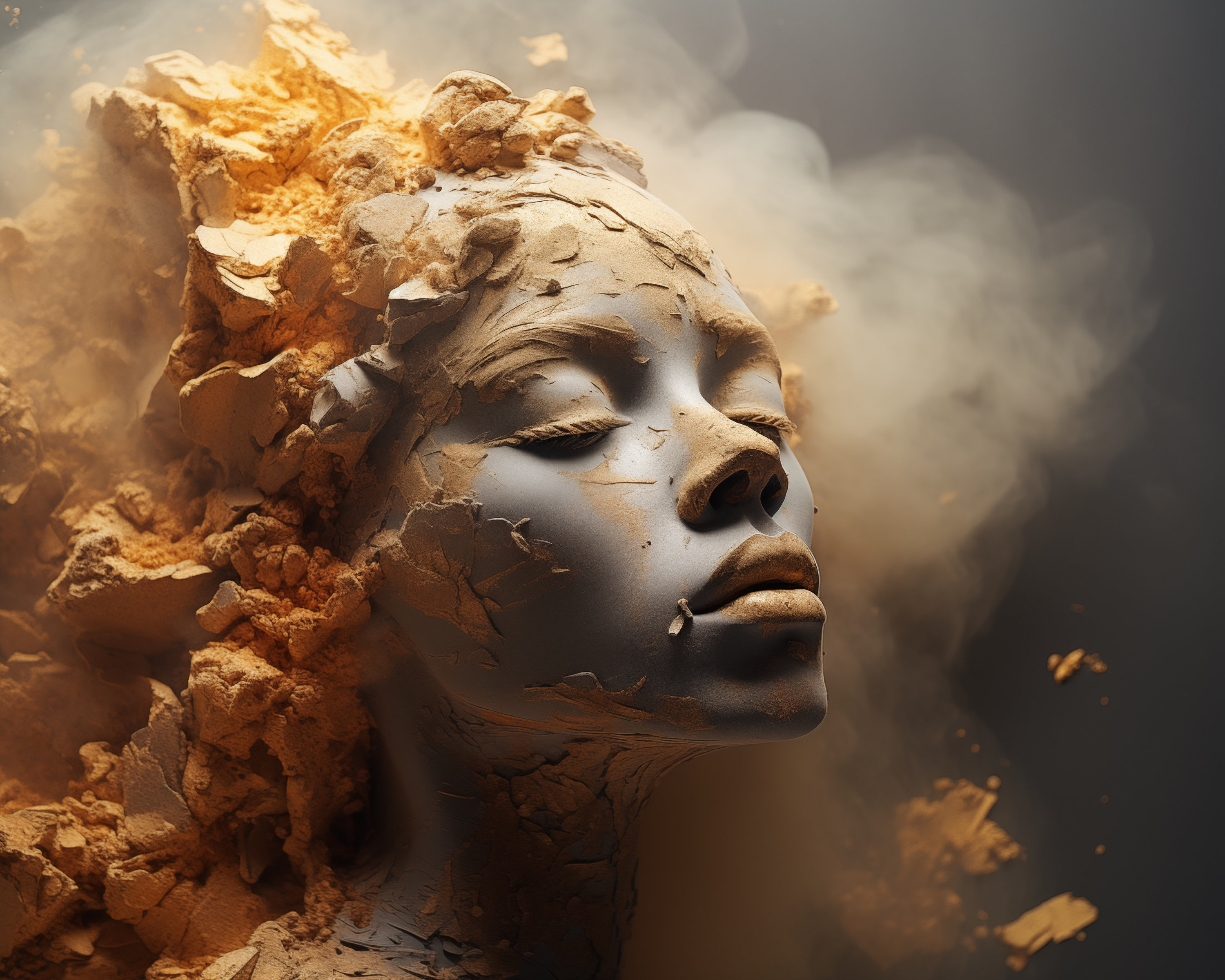 Sensual Metamorphosis: A Golden Rebirth - Etsy