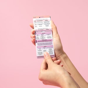 DELUXE Dental Hygiene Reference Card EXPANDED Pack, Dental Hygienist ...