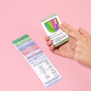 DELUXE Dental Hygiene Reference Card EXPANDED Pack, Dental Hygienist ...