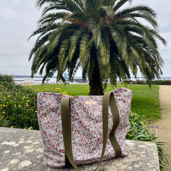 Oilcloth Tote Bag - Etsy