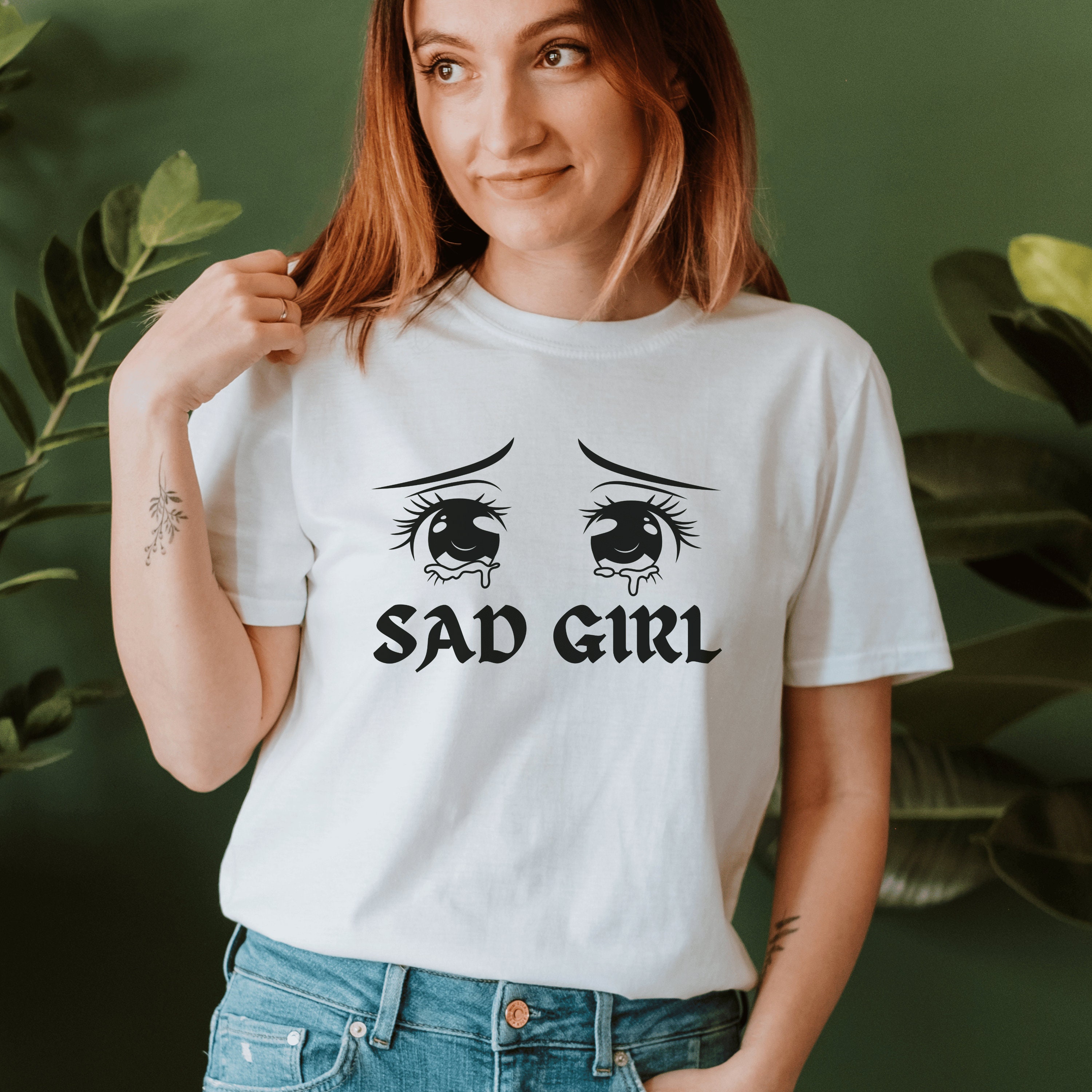 Sad Girl Shirt, Cry Baby Shirt, Tattoo Shirt, Tattoo Clothing ...