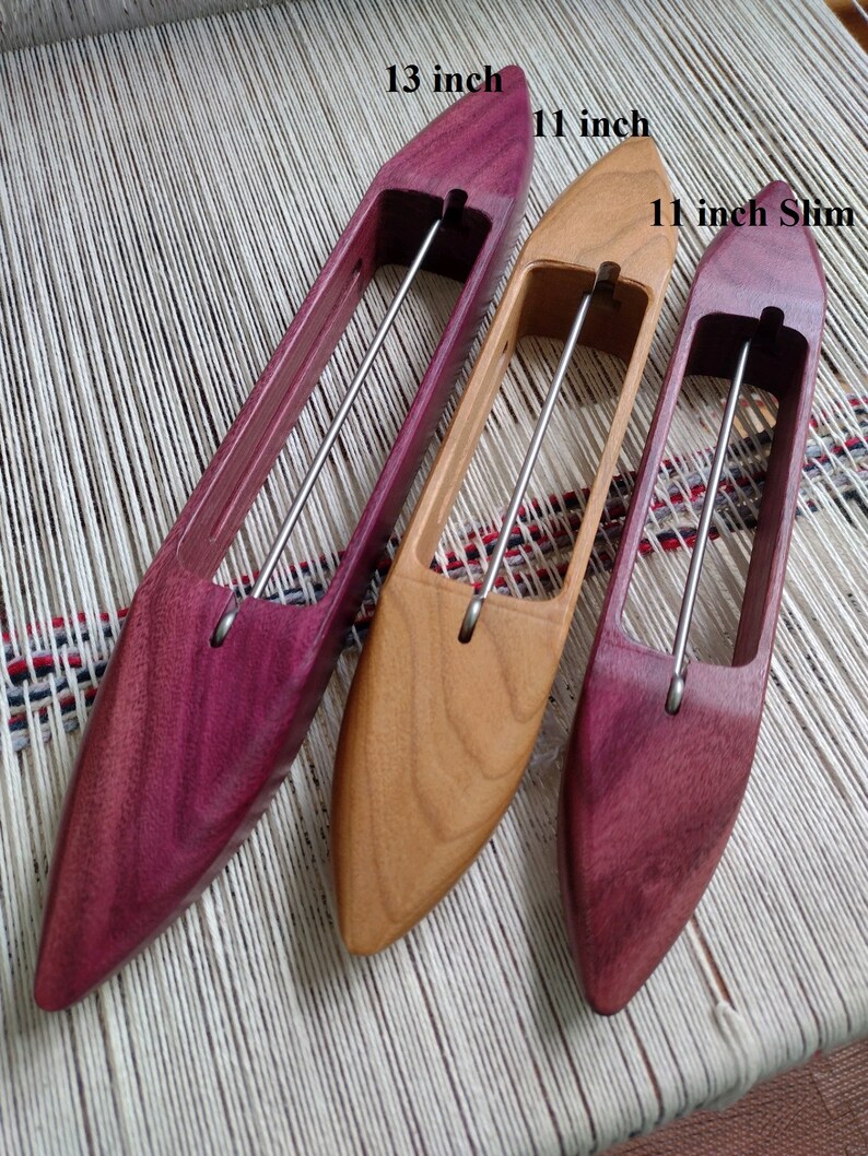 New 11 Inch Slim Maple Boat Shuttle - Etsy