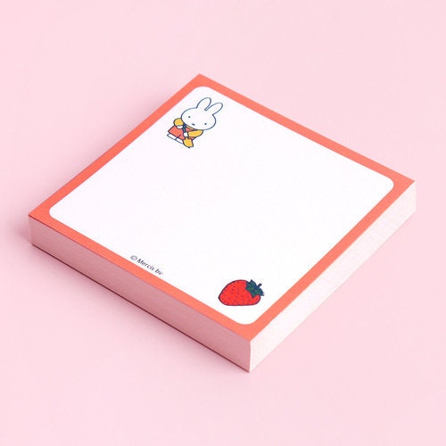 Miffy Memopad 4 Types Series | Notepad, Bullet Journal, Journaling ...