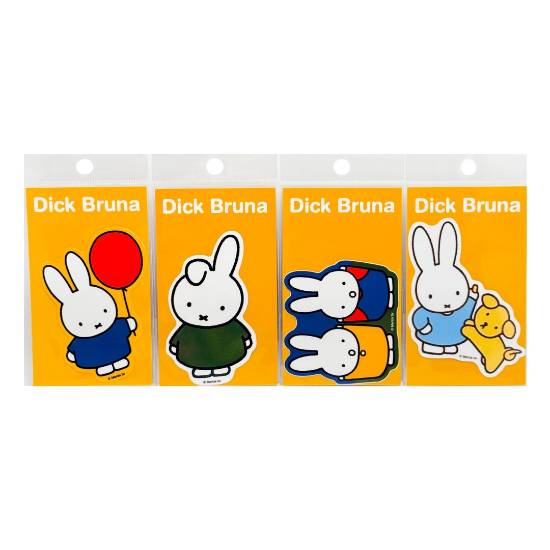 Miffy Waterproof Vinyl Stickers: Laptop, Phone Decals (made in Japan ...