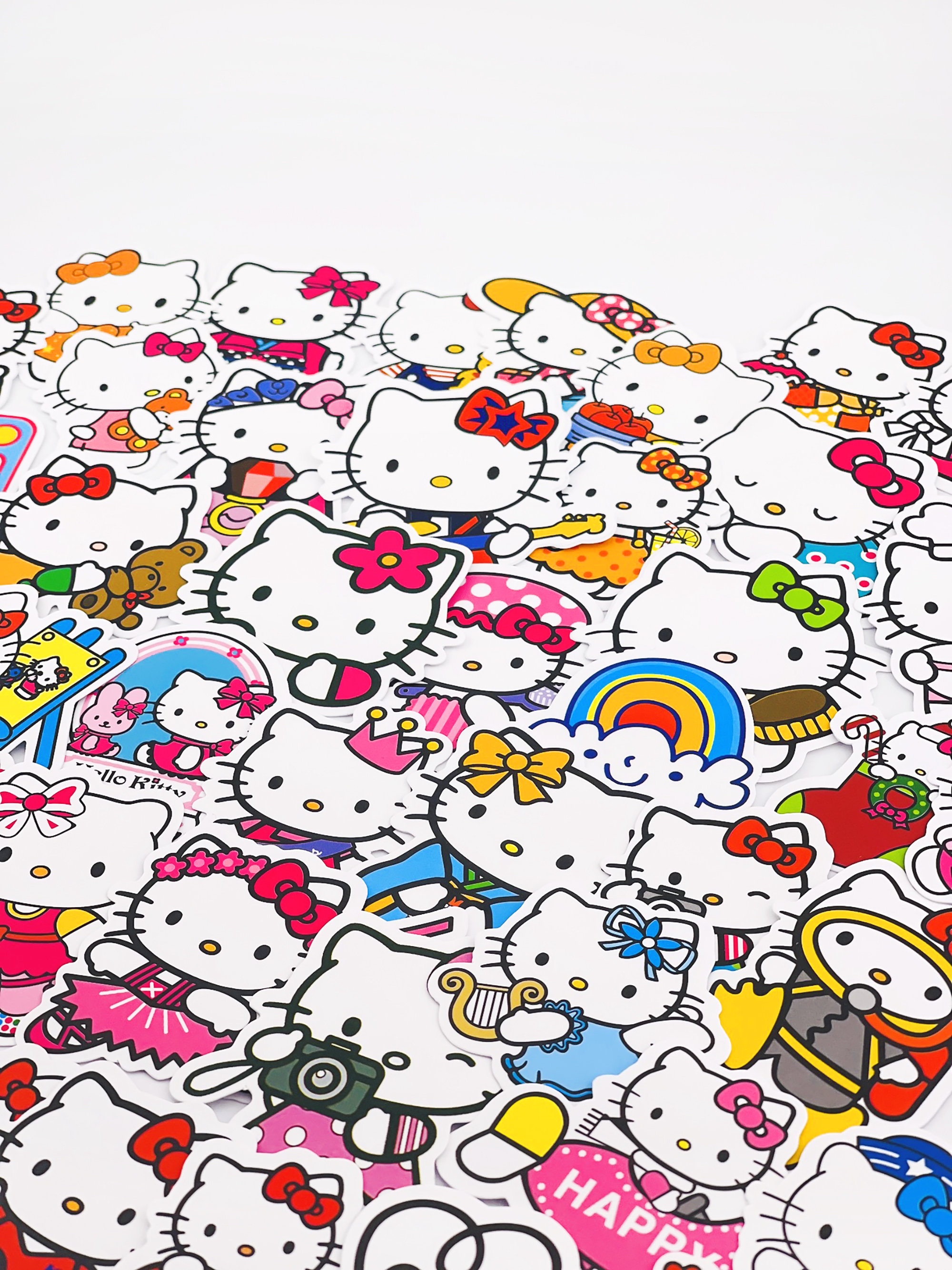 Hello Kitty Sticker 10 or 20 Random Packs / Waterproof Vinyl - Etsy