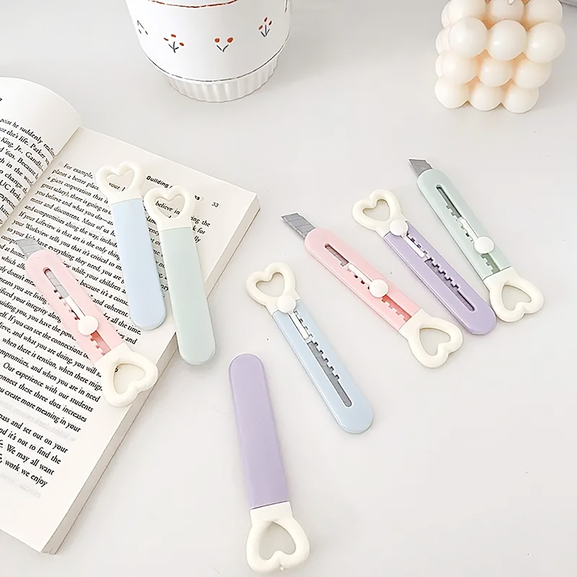 Cute Heart Cutter3 Box or Paper Cutter Crafts Knife - Etsy