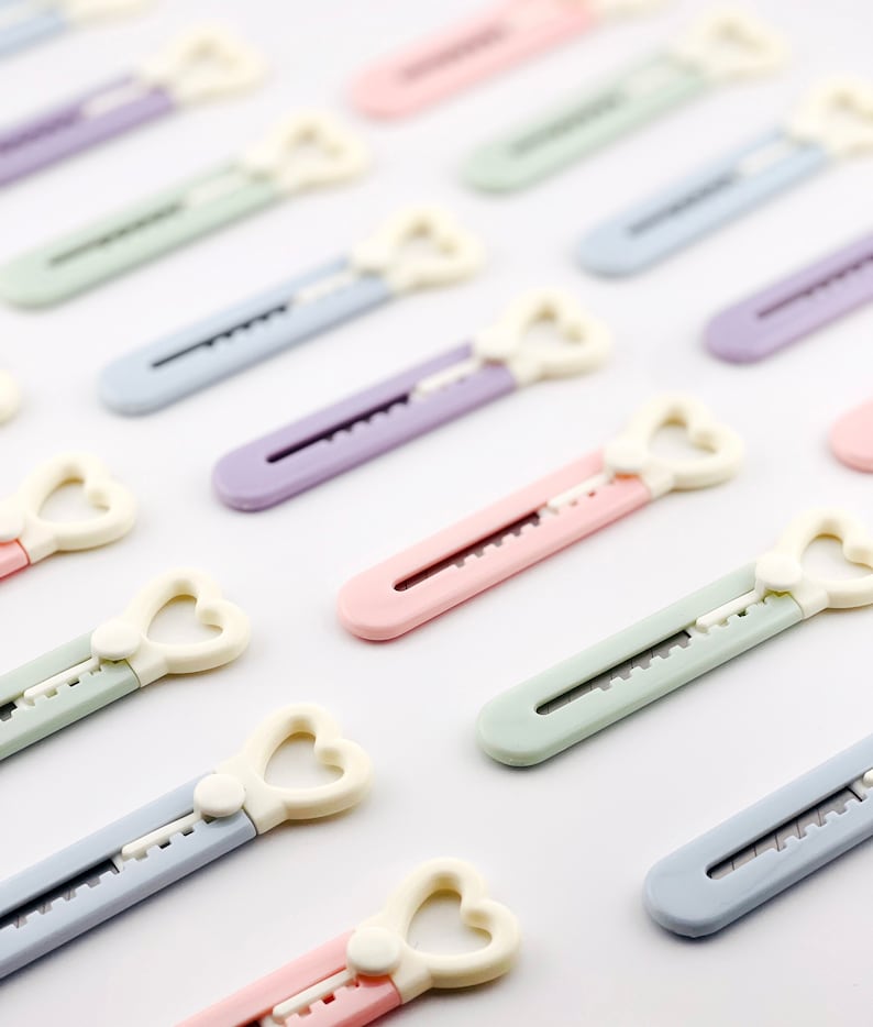 Cute Heart Cutter3 Box or Paper Cutter Crafts Knife - Etsy