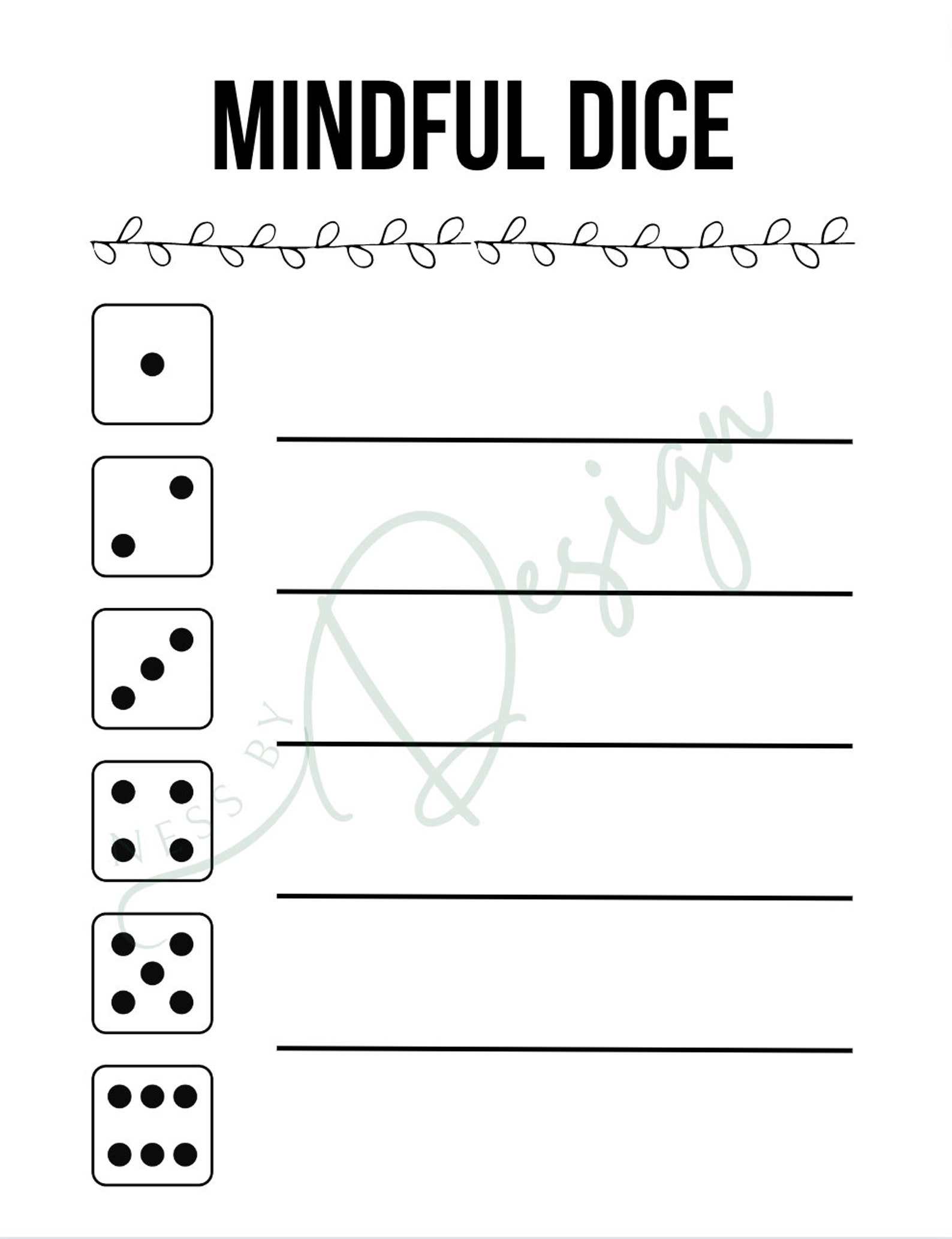 Mindfulness Game for Students Printable and Customizable - Etsy Canada
