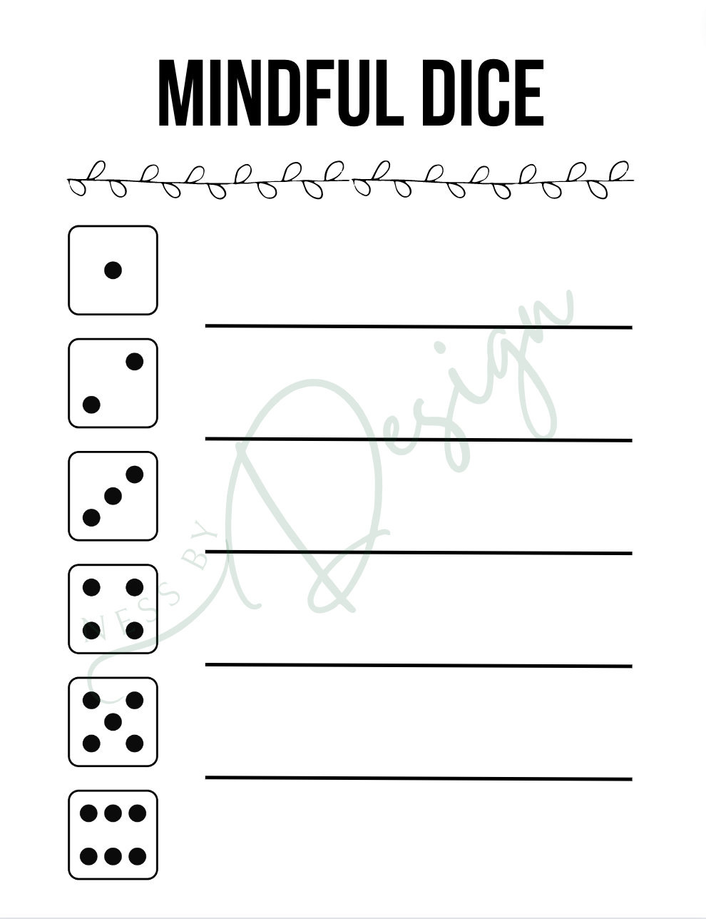 Mindfulness Game for Students Printable and Customizable - Etsy Canada