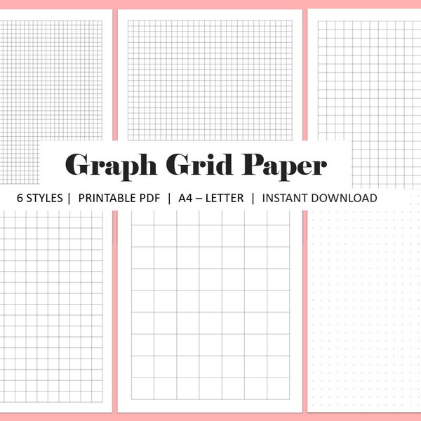 Graph Paper - Etsy
