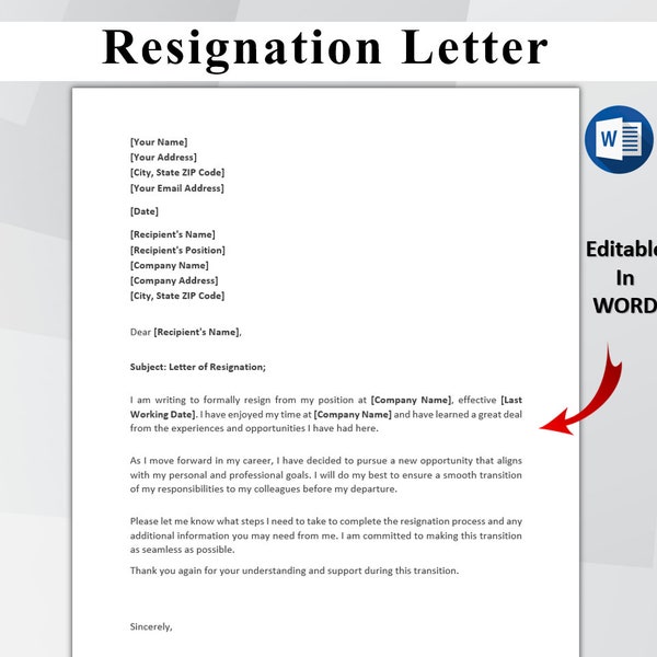 Resignation Letter - Etsy