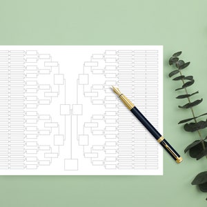 8 Generation Family Tree. Family Tree Chart. Printable Family Tree ...