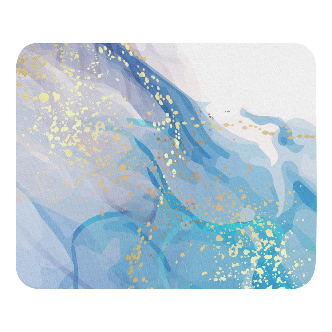 Blue Sparkle Mouse Pad - Etsy