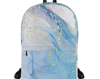 Blue Sparkle Backpack - Etsy