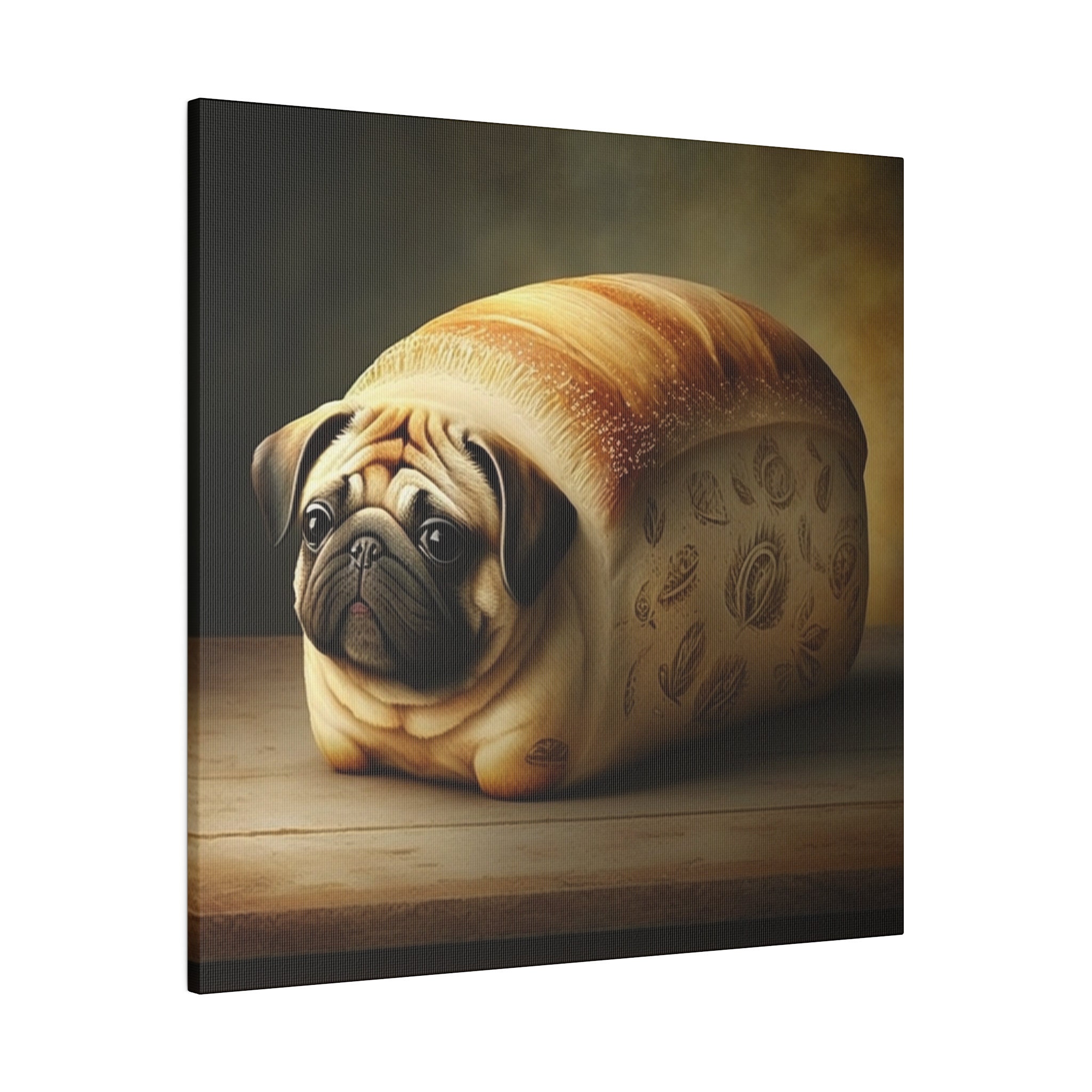 Pug Looks Like Bread