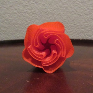 3D Printed Rose - Etsy