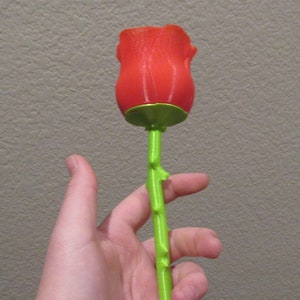 3D Printed Rose - Etsy
