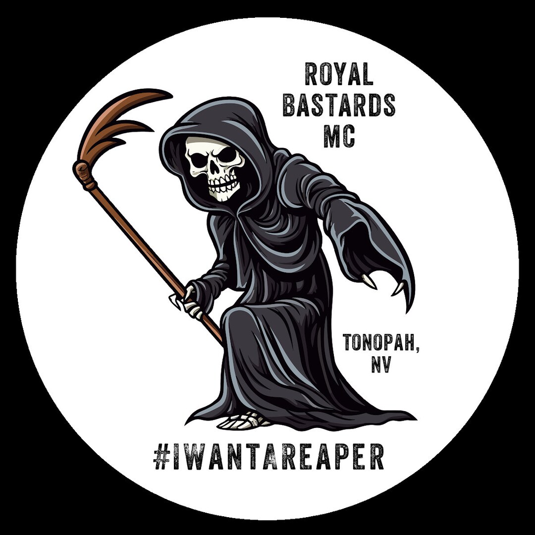 I Want A Reaper Sticker - Etsy