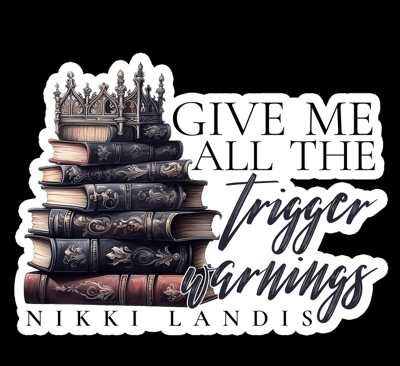 Trigger Warnings Sticker - Etsy