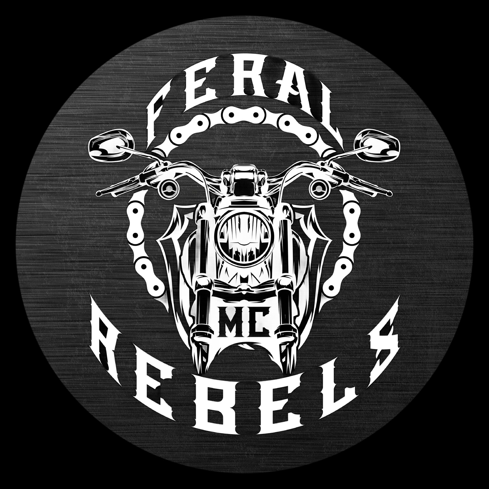 Feral Rebels MC Logo Sticker - Etsy