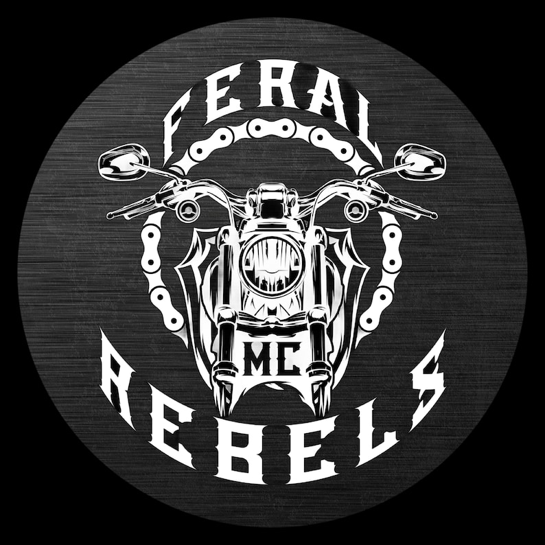 Feral Rebels MC Logo Sticker - Etsy