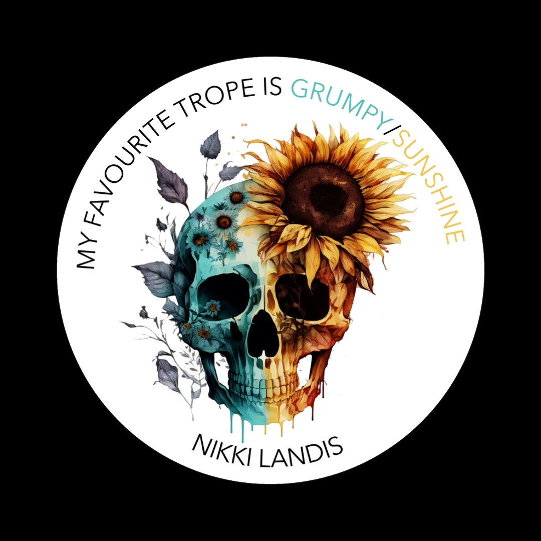 Favorite Trope Grumpy Sunshine Sticker - Etsy