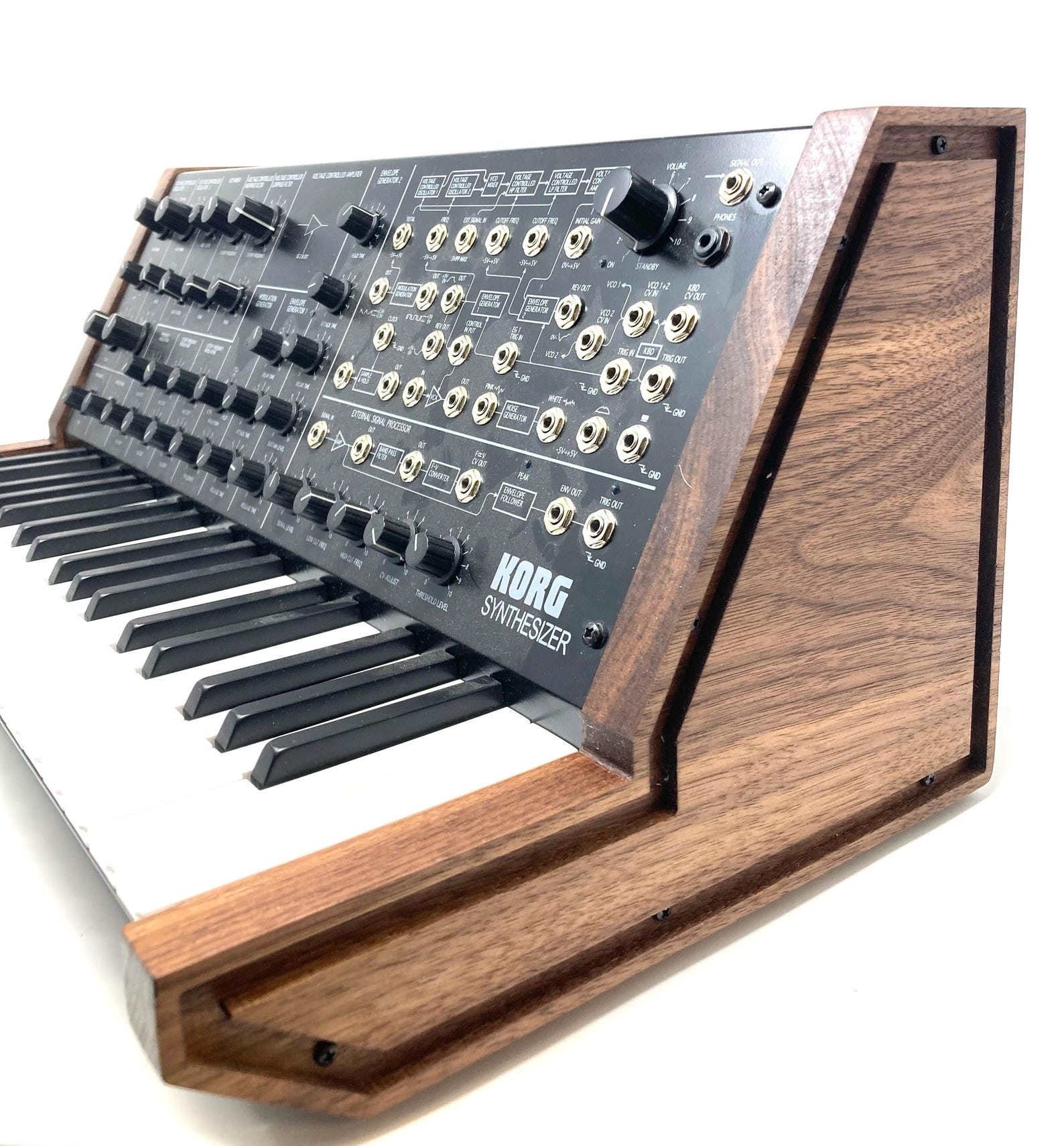 Korg Ms-20 Fs Walnut Wood Side Panels - Etsy