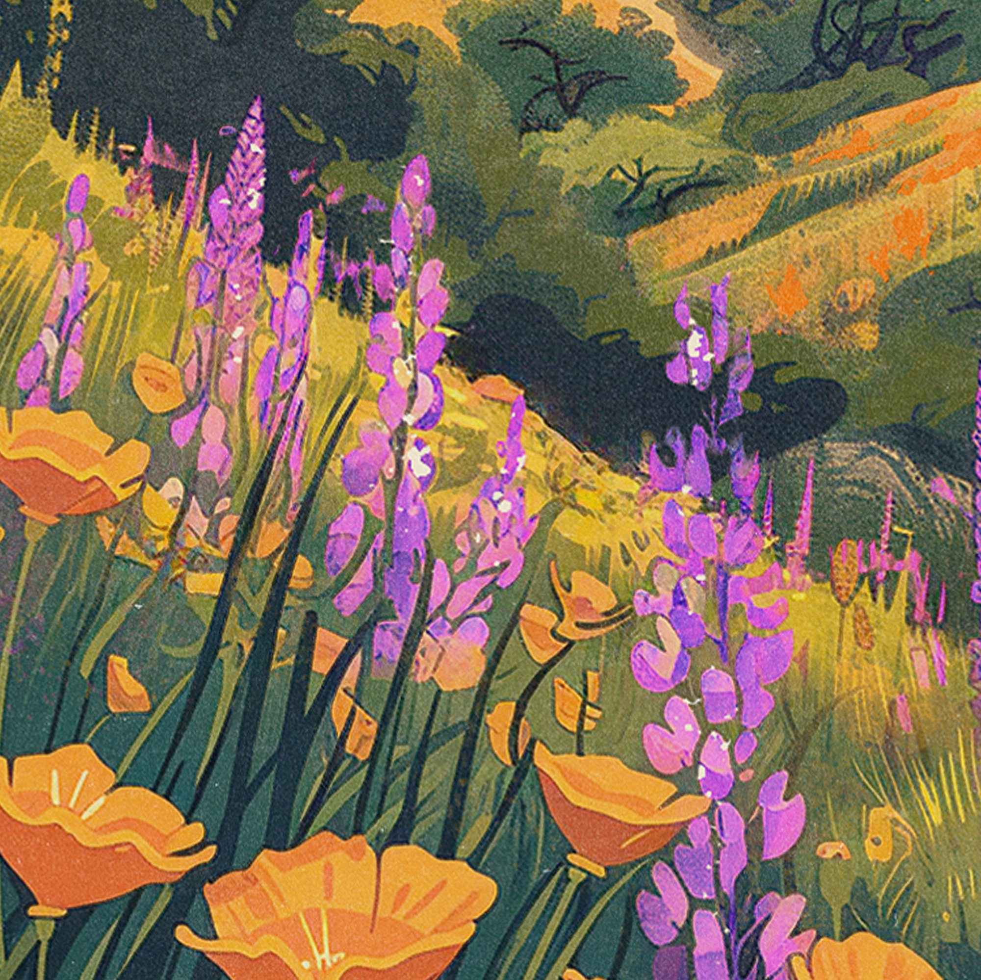 Paso Robles Gift Wall Art Print, Vintage Travel Poster, Central Coast ...