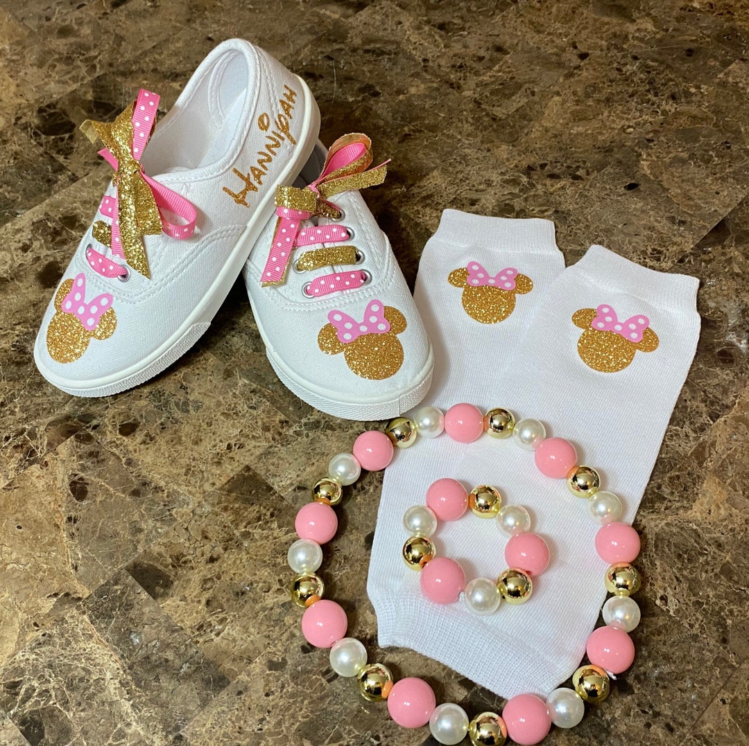 Minnie Mouse Accessories / Personalized Shoes / Leg Warmers / Necklace ...