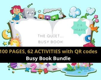 Toddler Busy Book Printable Preschool Activities Homeschool Montessori ...