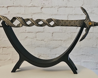 Miniature Metal Replica Sword - Dark Moon Greatsword Elden Replica - Etsy