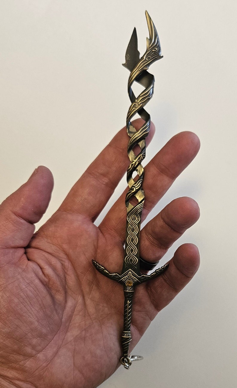 Miniature Metal Replica Sword - Godslayer's Greatsword Elden Replica - Etsy