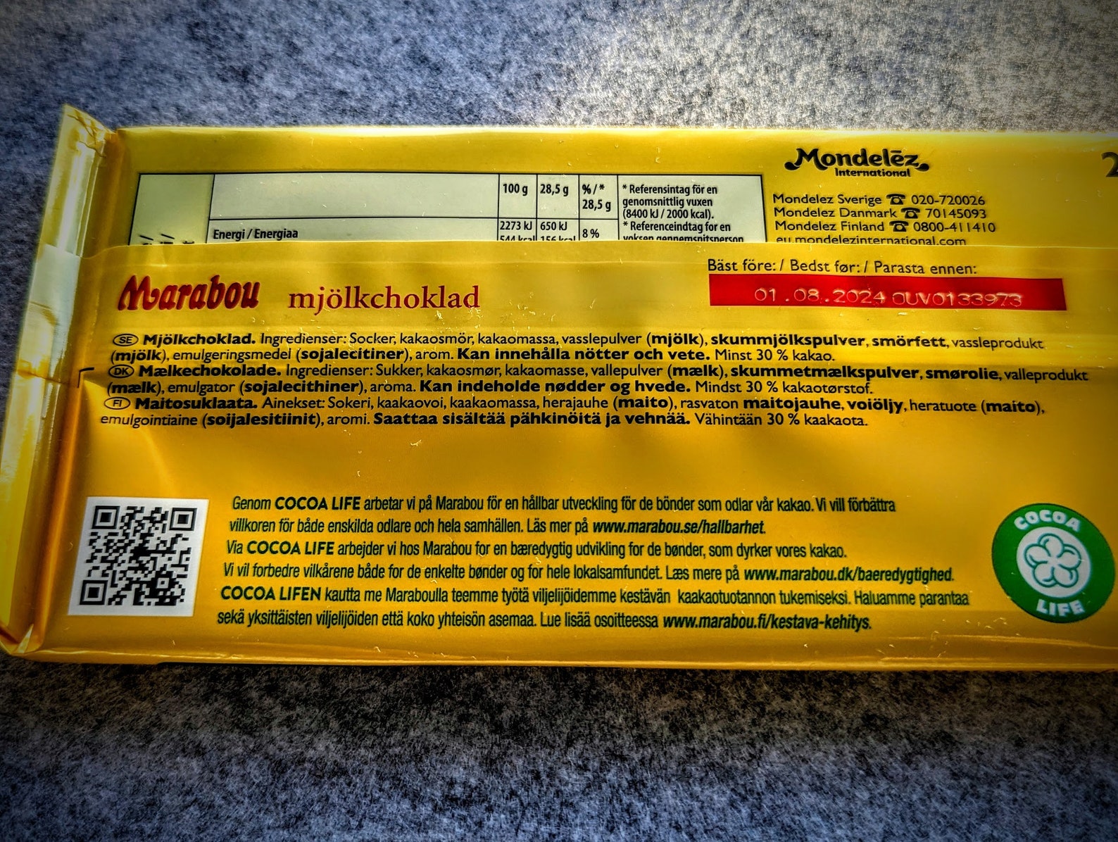 One Marabou Milk Chocolate Bar 200g, Swedish Candy - Etsy